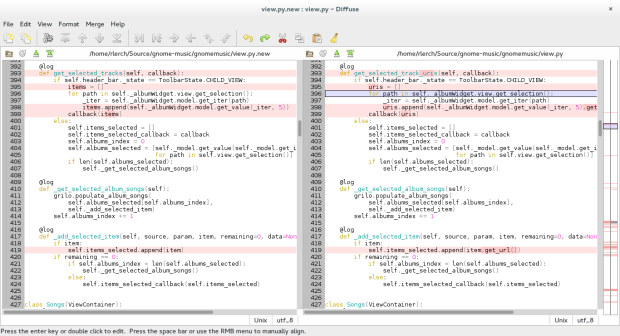 Compare files with these graphical diff tools in Fedora - Fedora Magazine