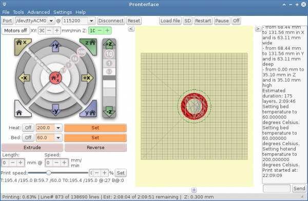 Pronterface - Fedora Magazine