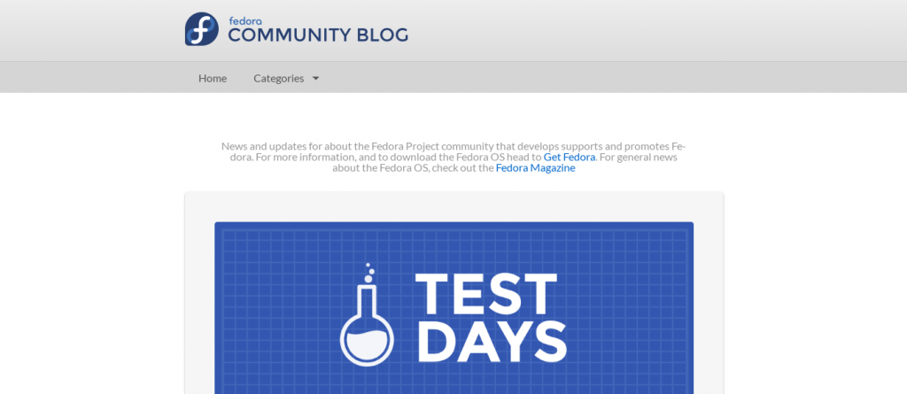 Introducing the Fedora Community Blog - Fedora Magazine