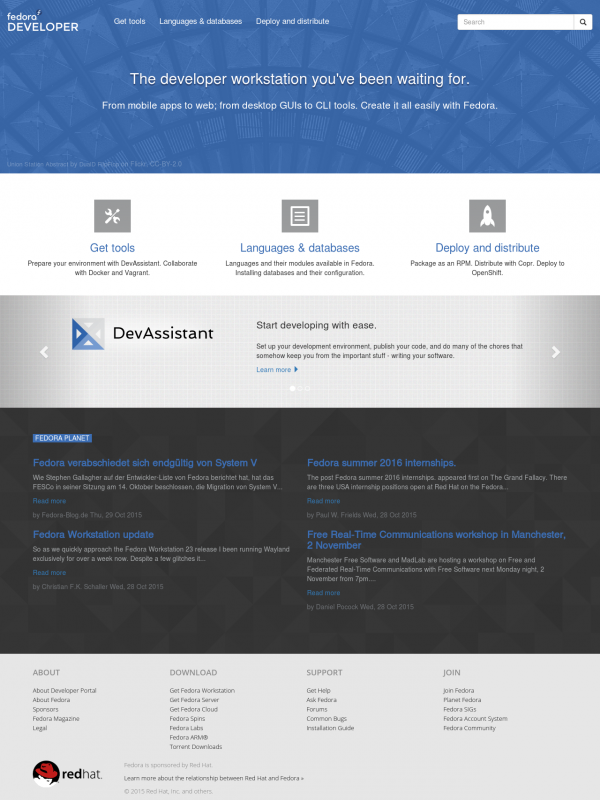 Announcing the Fedora Developer Portal - Fedora Magazine