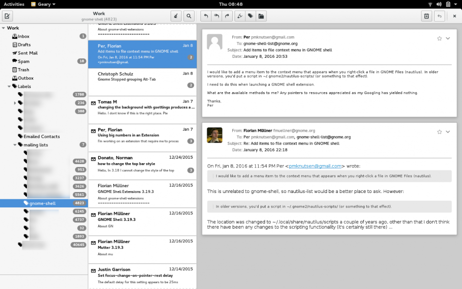 Email clients in Fedora - Fedora Magazine