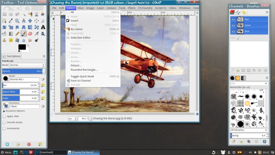 Gimp - A fast overview - Fedora Magazine