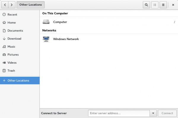 Files: Connect to a Windows file share - Fedora Magazine