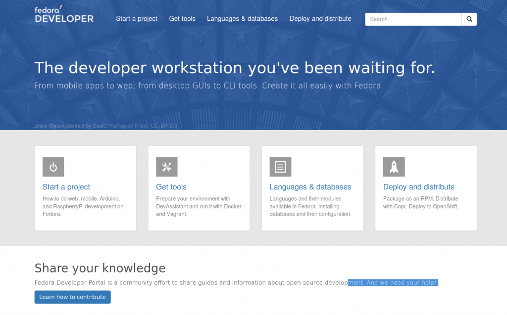 Fedora Developer Portal updated - Fedora Magazine