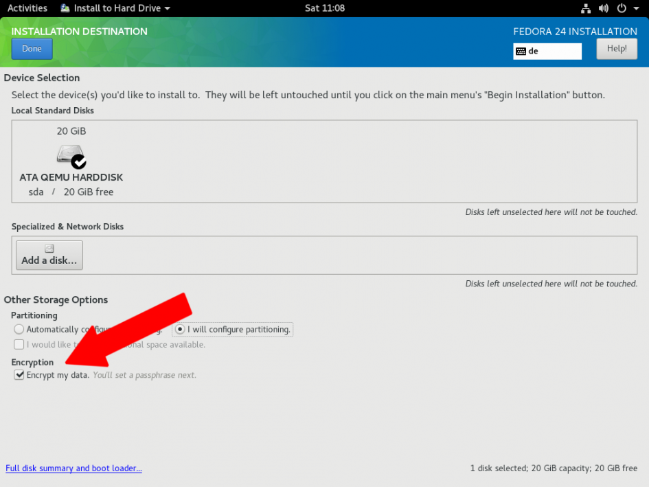 How to encrypt your Fedora file system - Fedora Magazine