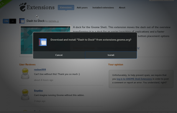 How to install a GNOME Shell extension - Fedora Magazine