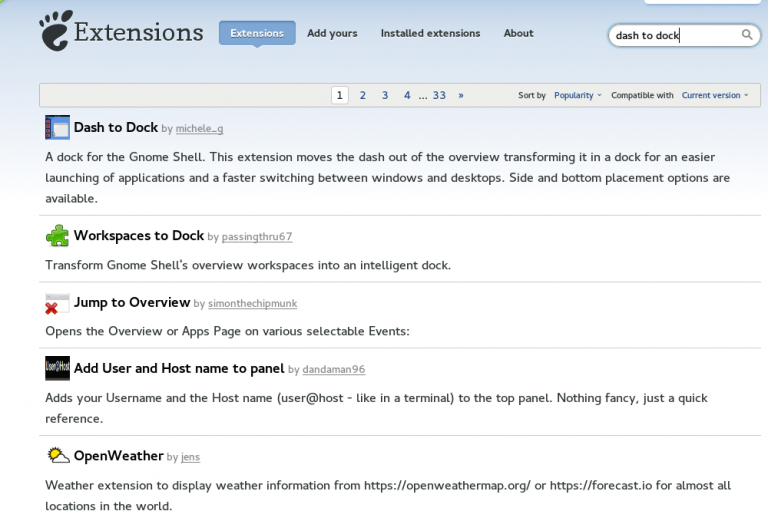 How to install a GNOME Shell extension - Fedora Magazine