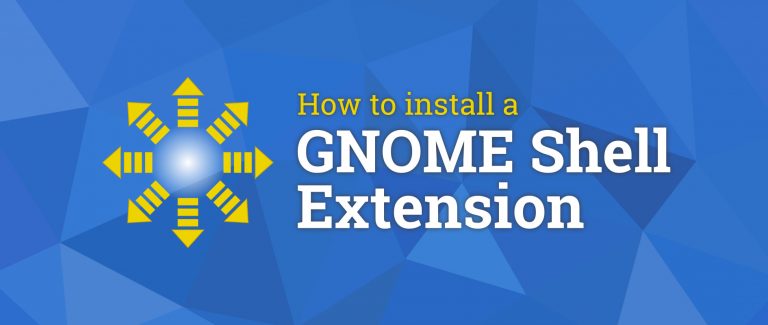 How to install a GNOME Shell extension - Fedora Magazine