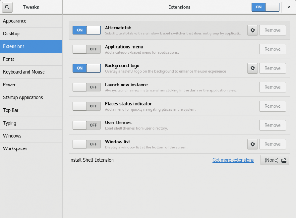 Alternate Tab GNOME shell extension - Fedora Magazine