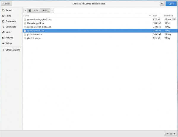 Use a DoD smartcard to access CAC enabled websites - Fedora Magazine