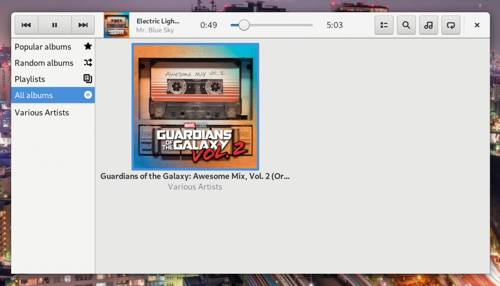 5 cool music player apps - Fedora Magazine