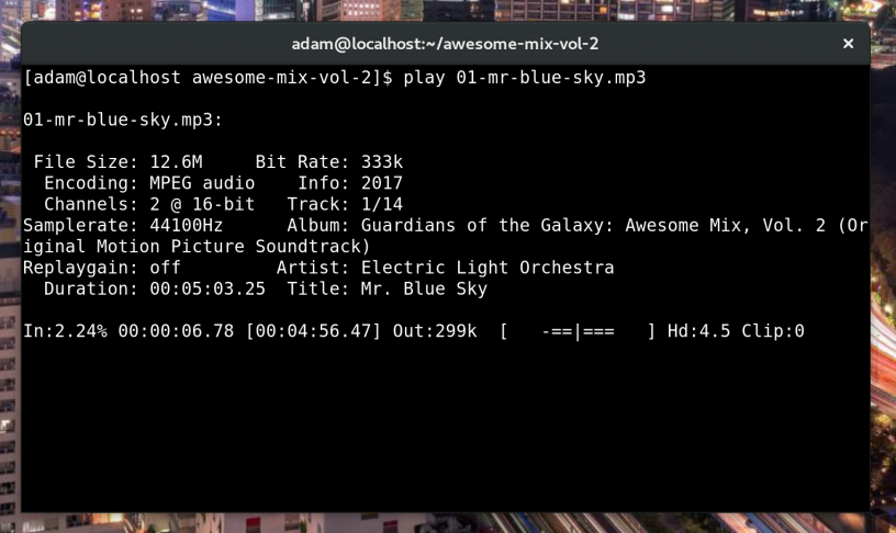 5 cool music player apps - Fedora Magazine