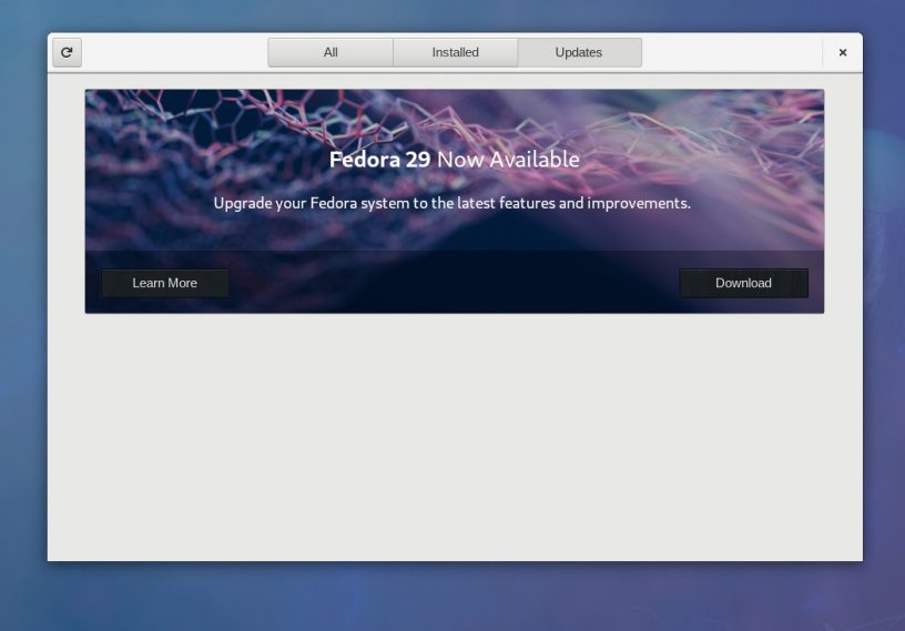 Upgrading Fedora 28 to Fedora 29 - Fedora Magazine
