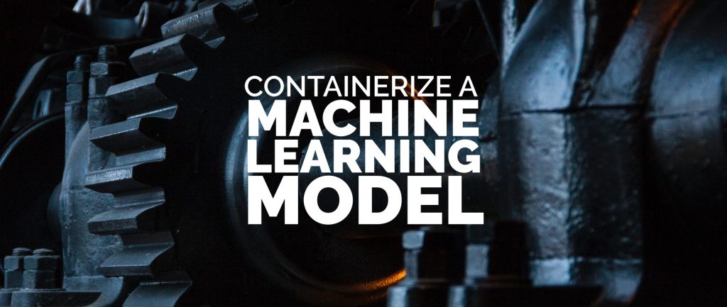 Create a containerized machine learning model - Fedora Magazine