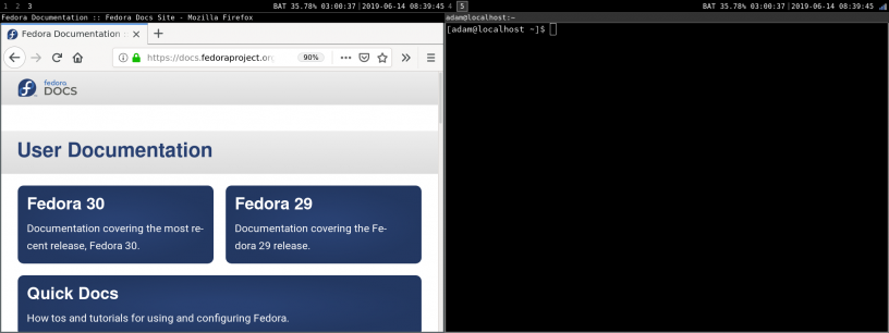 Using i3 with multiple monitors - Fedora Magazine