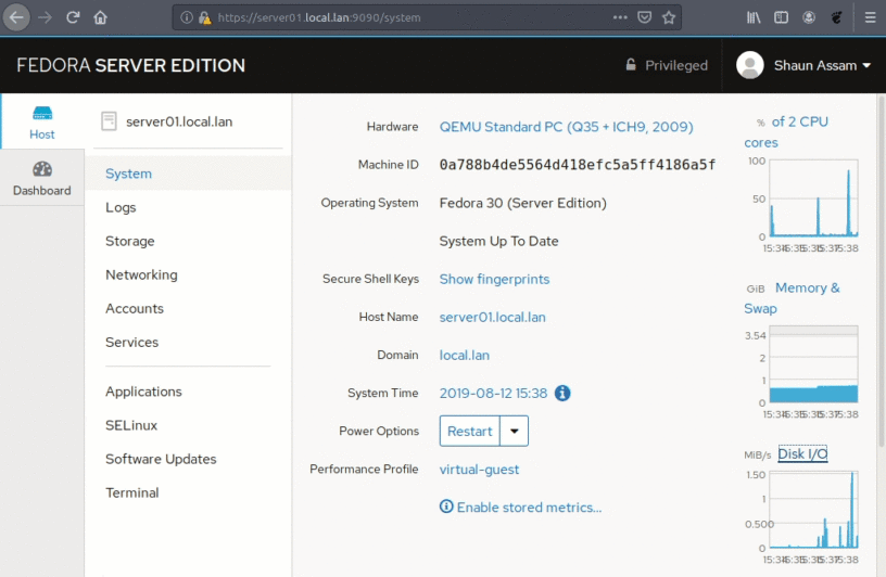 cockpit-terminal - Fedora Magazine