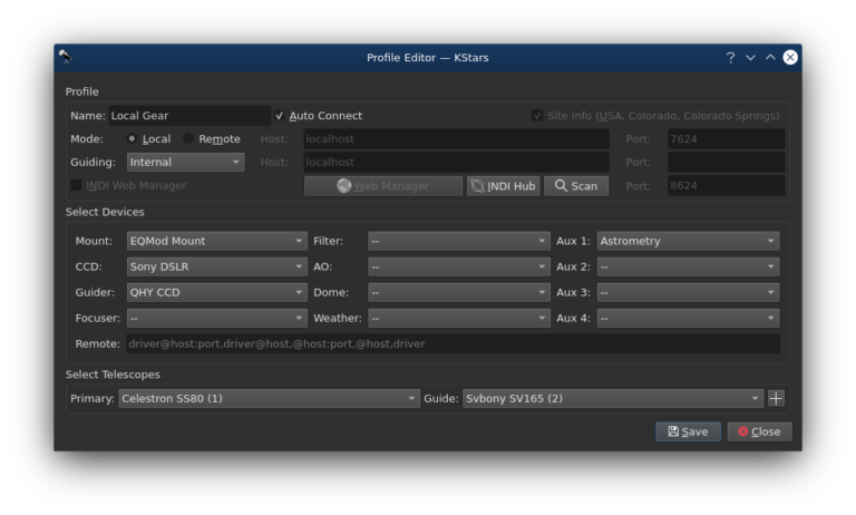 Astrophotography with Fedora Astronomy Lab: setting up - Fedora Magazine