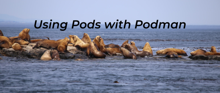 Using pods with Podman on Fedora - Fedora Magazine Using pods with Podman on Fedora - Fedora Magazine
