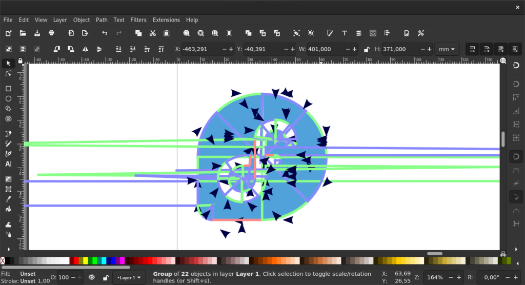MAKE MORE With Inkscape G Code Tools Fedora Magazine