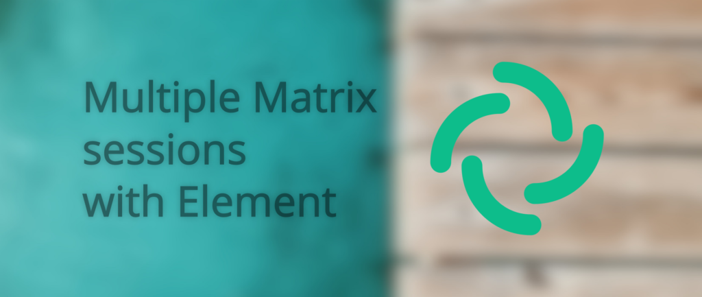 Multiple Matrix sessions with Element on Fedora Linux - Fedora Magazine