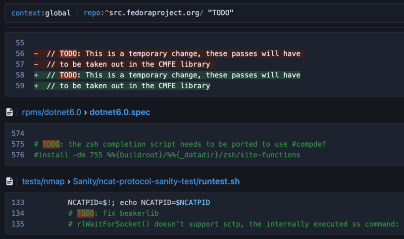 Using Sourcegraph to Search 34,000+ Fedora Repositories - Fedora Magazine
