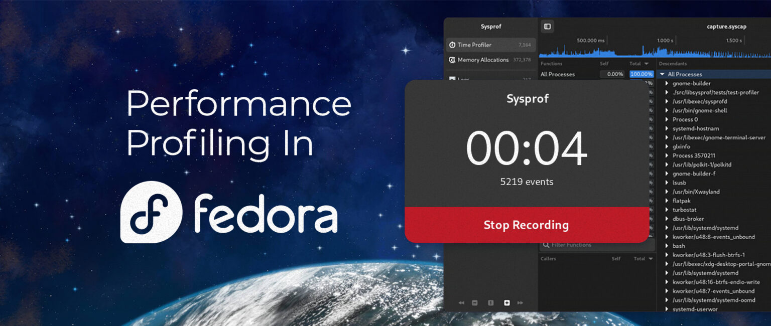 Performance Profiling in Fedora Linux - Fedora Magazine