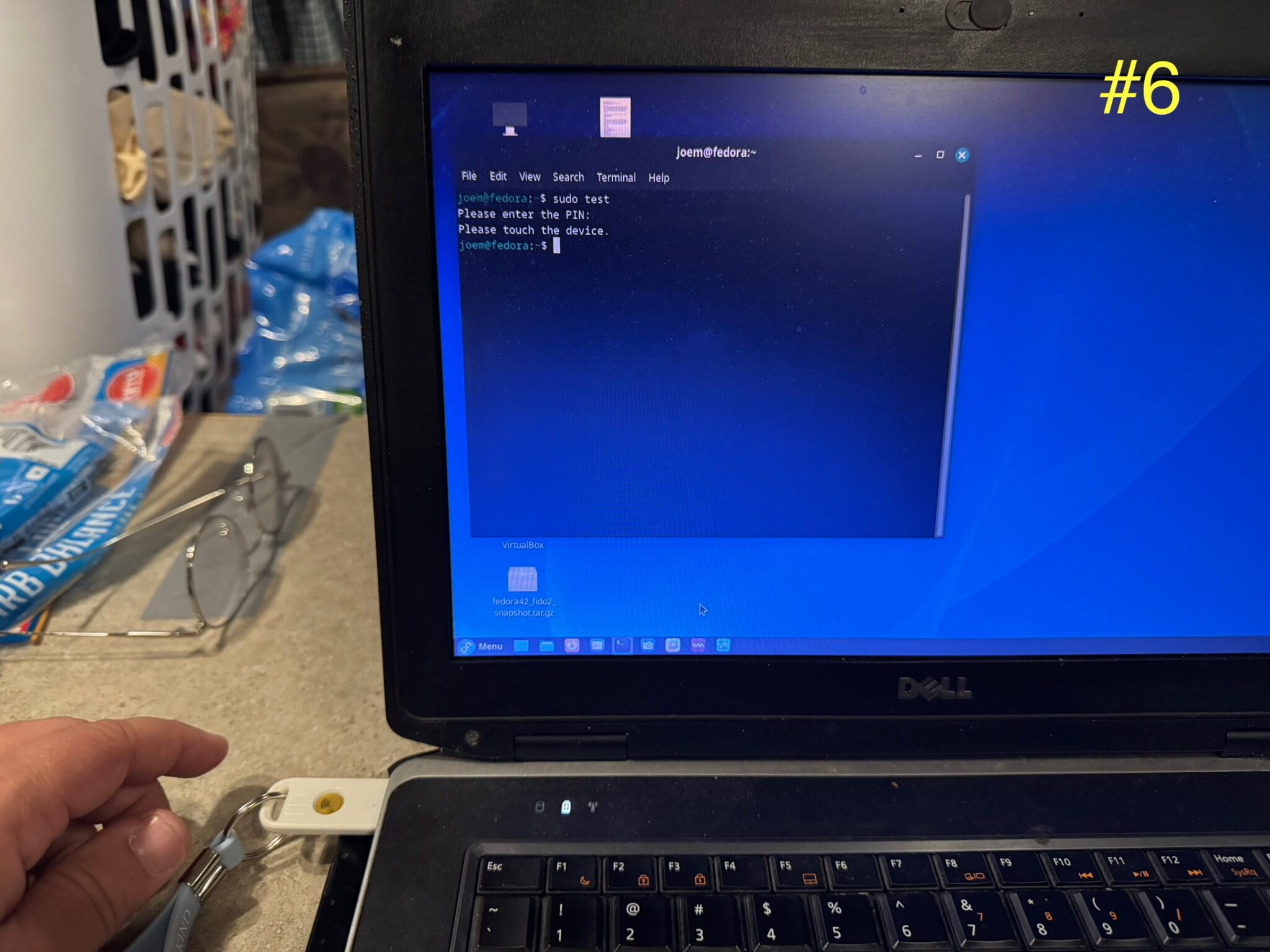 Integrating a uTrust FIDO2 Security Key for Full Disk Encryption, Login ...