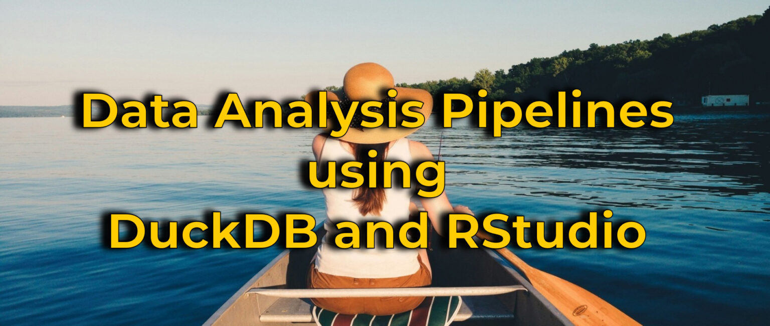 Creating Data Analysis Pipelines using DuckDB and RStudio - Fedora Magazine