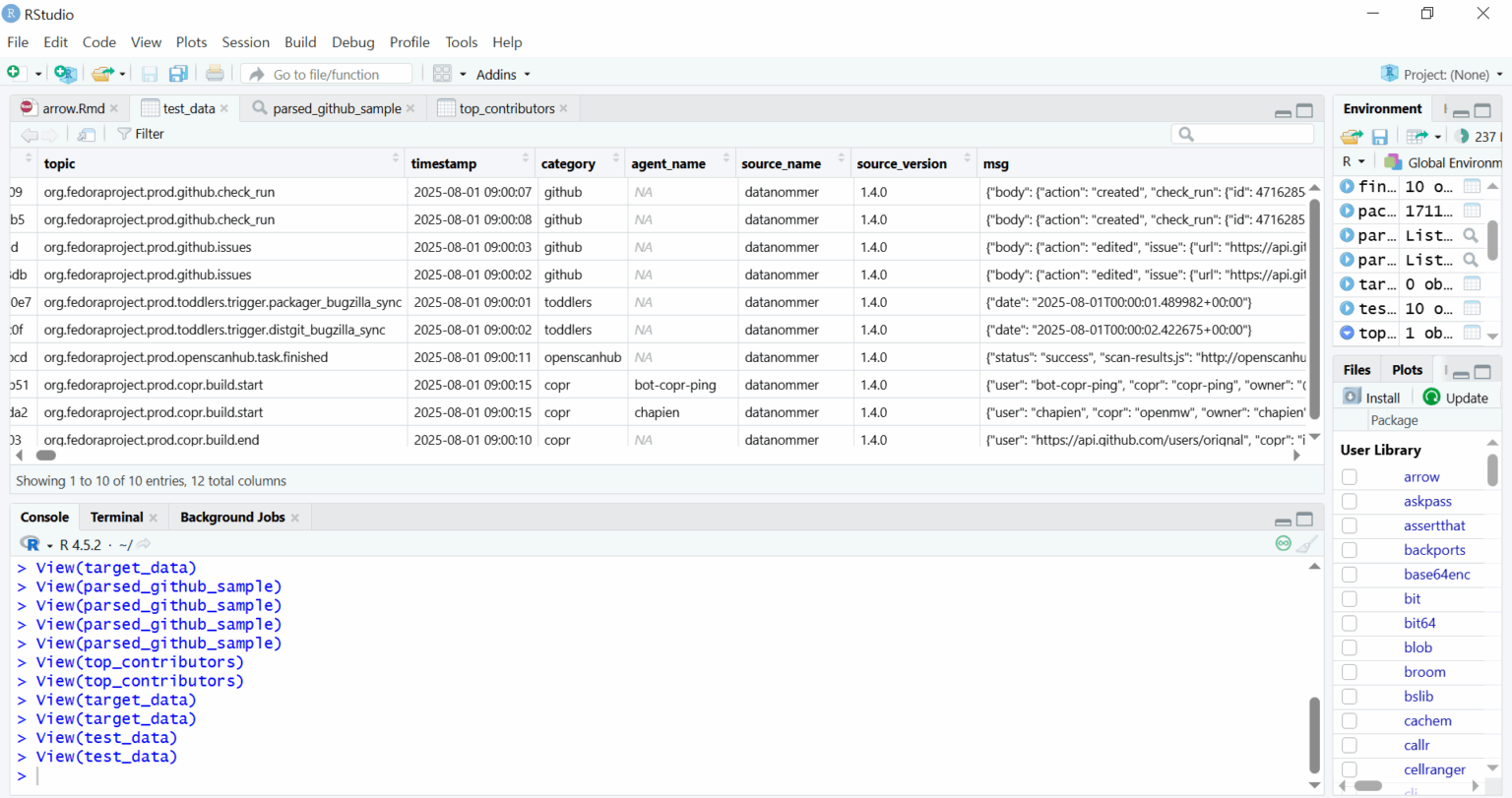 Creating Data Analysis Pipelines using DuckDB and RStudio - Fedora Magazine